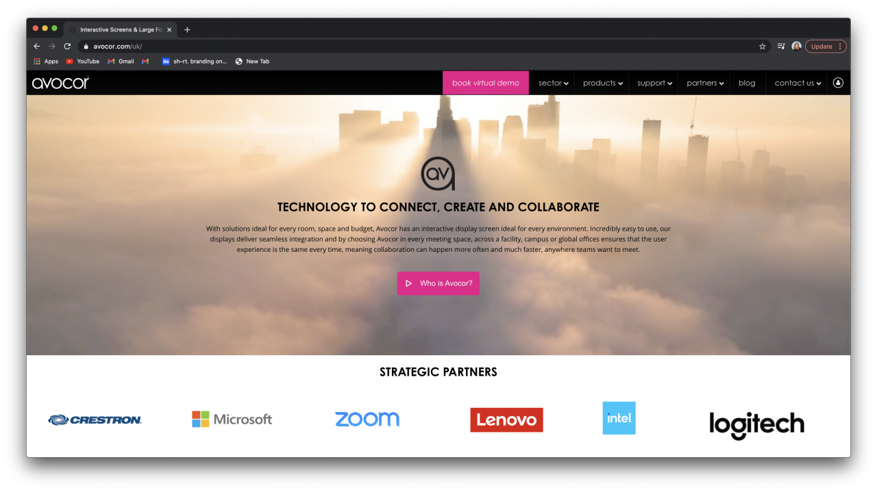 Interactive Touch Screens - FluidAV