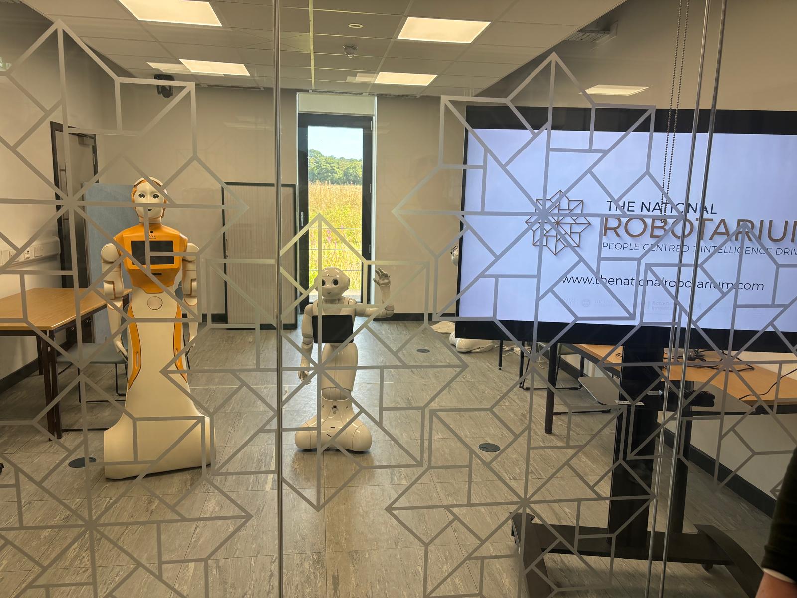 FluidAV visit the National Robotarium